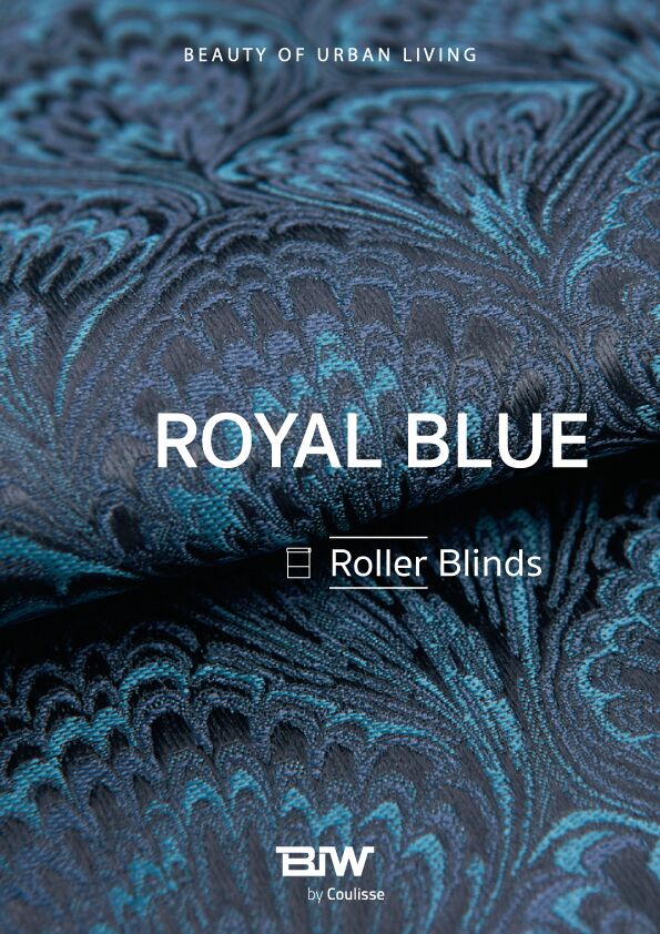 ม่านม้วน ROYAL BLUE | Thailand Roller blinds